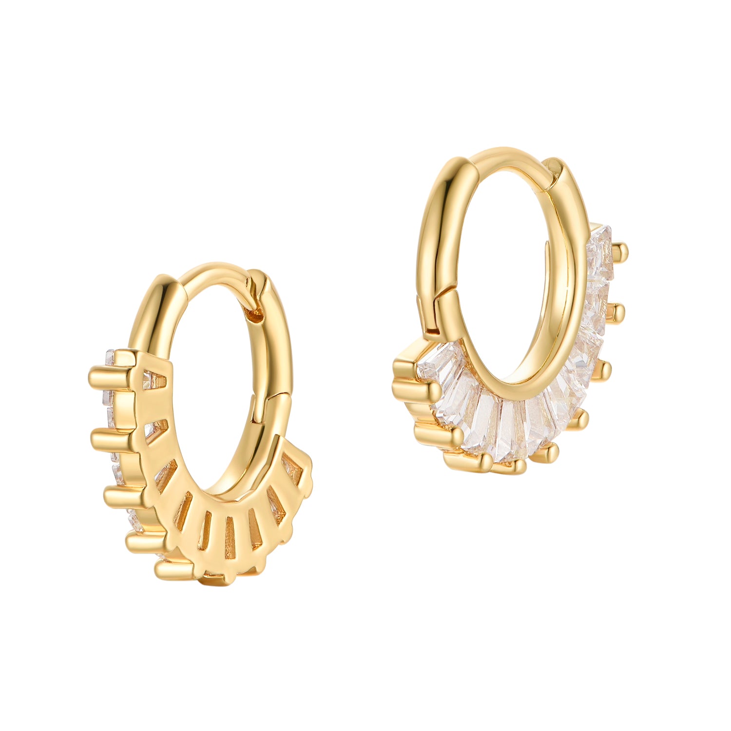 Sparkles And Fans Earrings – MeMe London